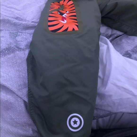 Bape | Jackets & Coats | Authentic Bape Bomber Jacket | Poshmark